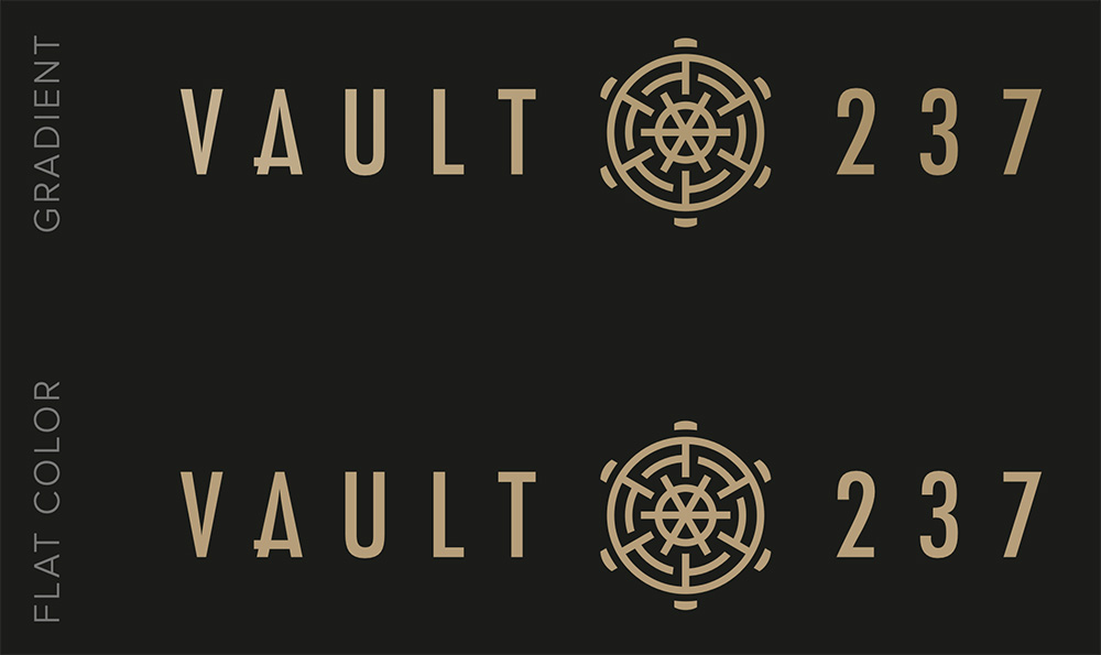 Vault @ 237 Logo | Marketing Portfolio by Luminus Agency